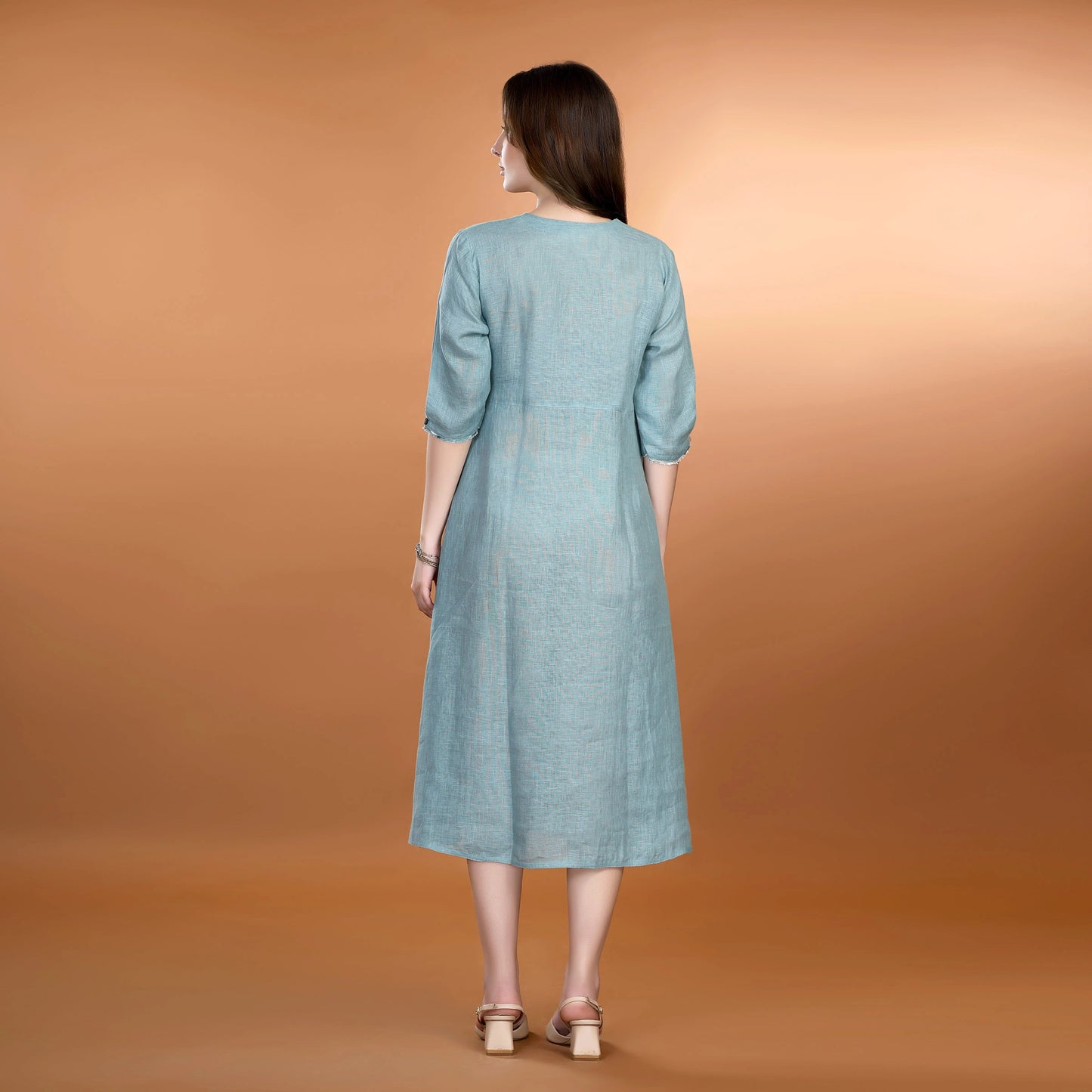 Linen Dress suppliers, Linen Dresses Manufacturers in India – Linen and ...