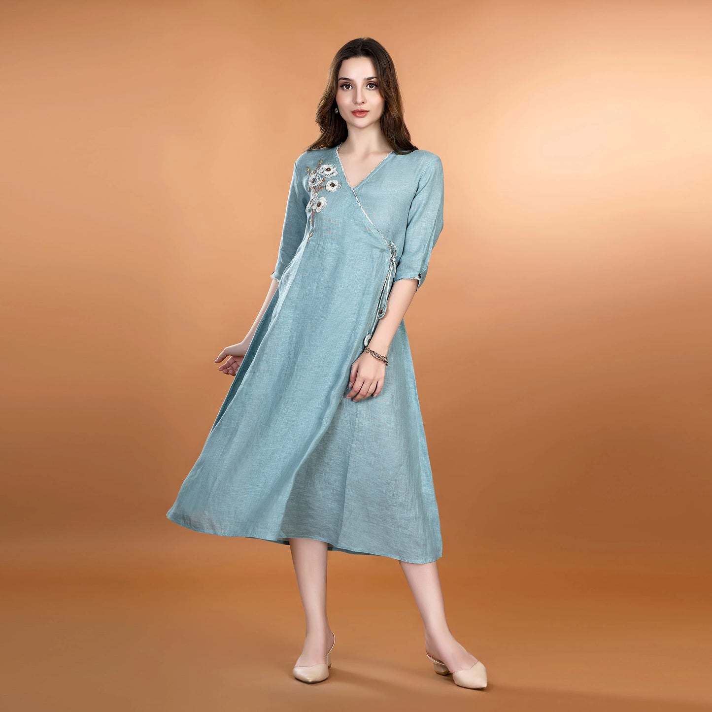 Linen Dress suppliers, Linen Dresses Manufacturers in India – Linen and ...